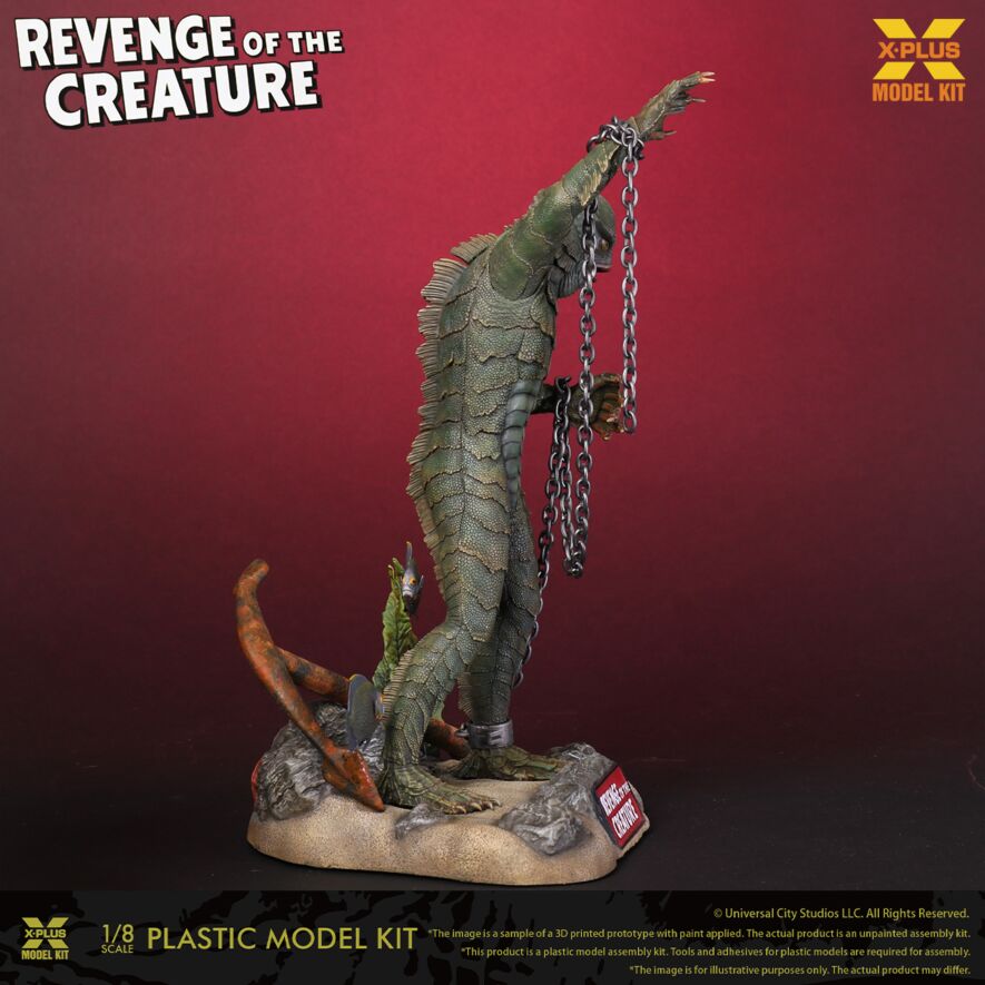 1/8 Scale Revenge of the Creature Plastic Model Kit