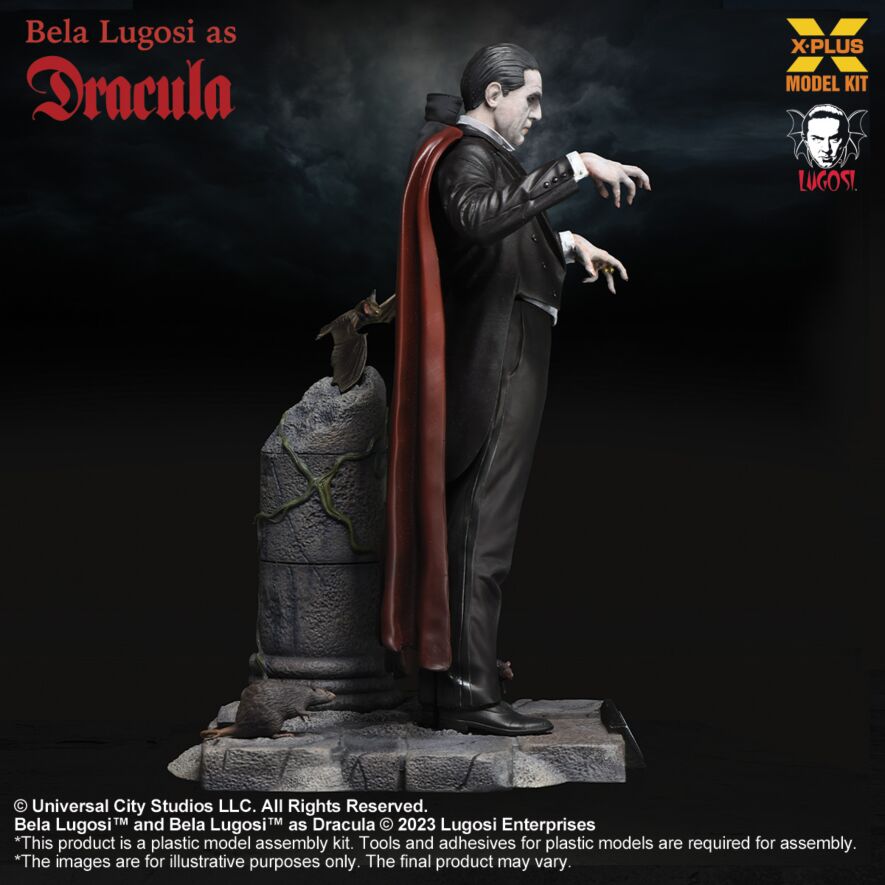 1/8 Scale Bela Lugosi as Dracula Plastic Model Kit