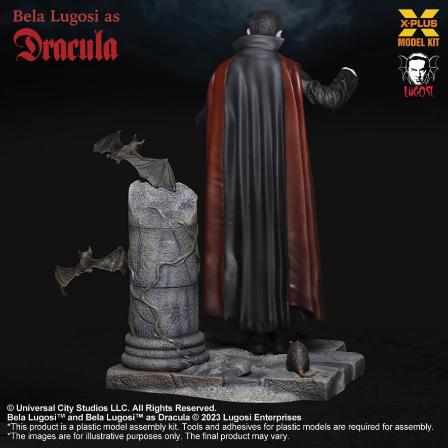 1/8 Scale Bela Lugosi as Dracula Plastic Model Kit