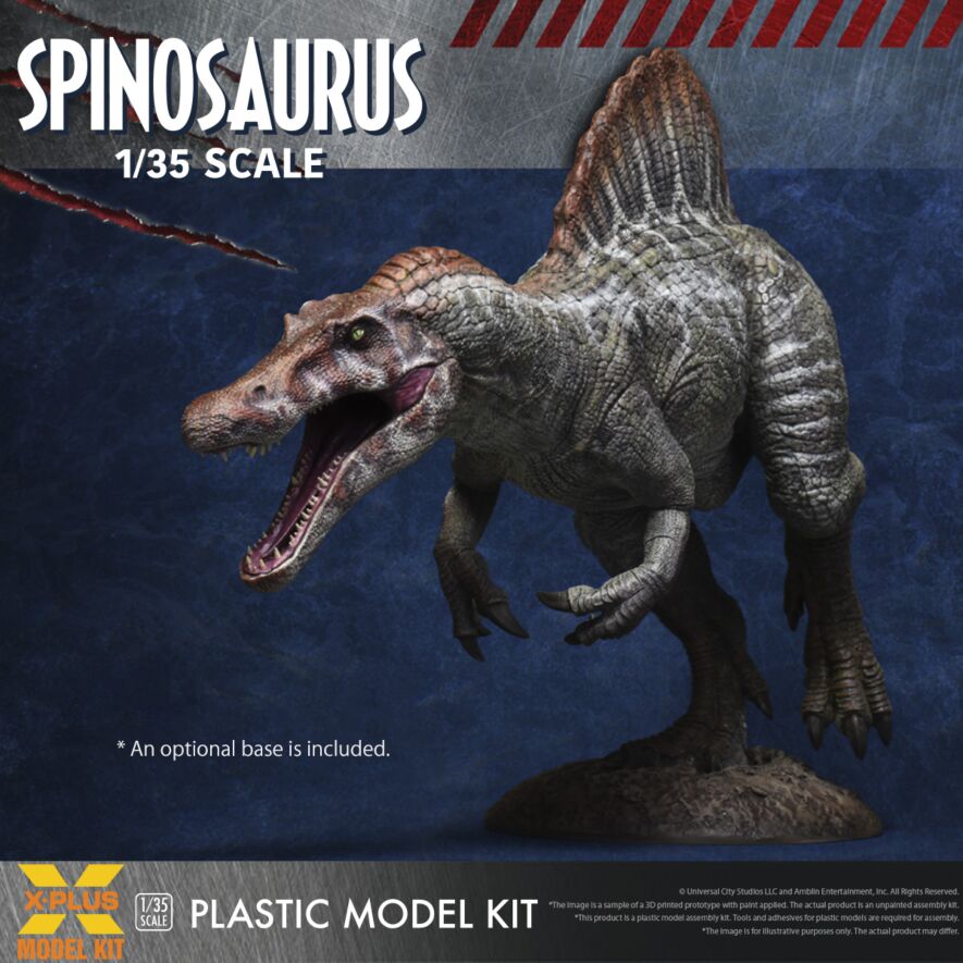 1/35 Scale Spinosaurus Plastic Model Kit