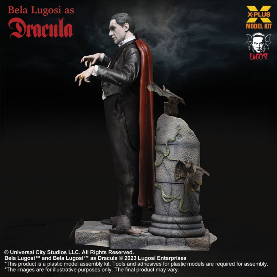 1/8 Scale Bela Lugosi as Dracula Plastic Model Kit