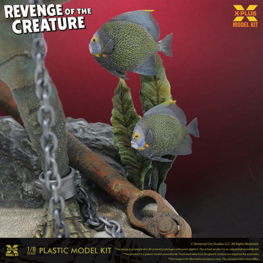 1/8 Scale Revenge of the Creature Plastic Model Kit