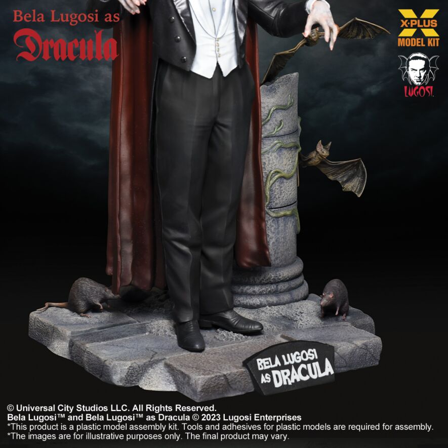 1/8 Scale Bela Lugosi as Dracula Plastic Model Kit