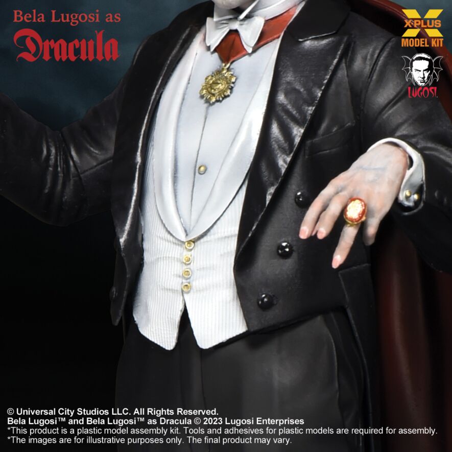 1/8 Scale Bela Lugosi as Dracula Plastic Model Kit