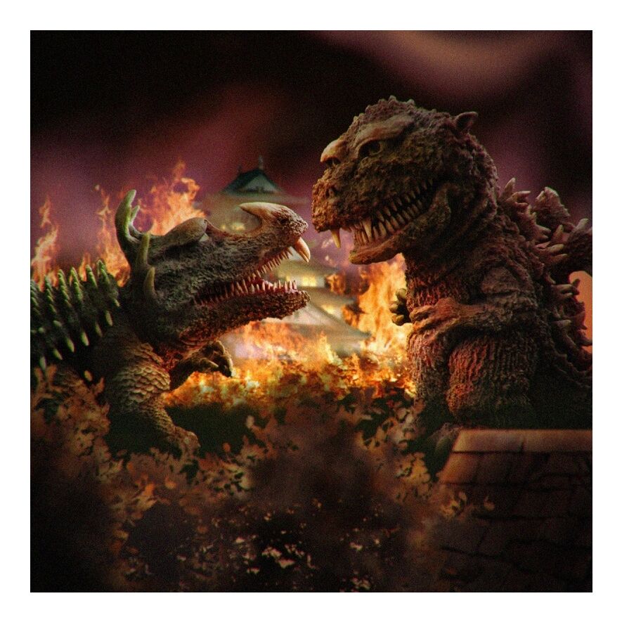 Godzilla(1955)& Anguirus(1955) Technicolor Ver. set