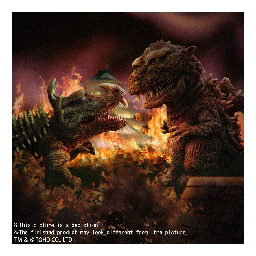 Godzilla(1955)& Anguirus(1955) Technicolor Ver. set