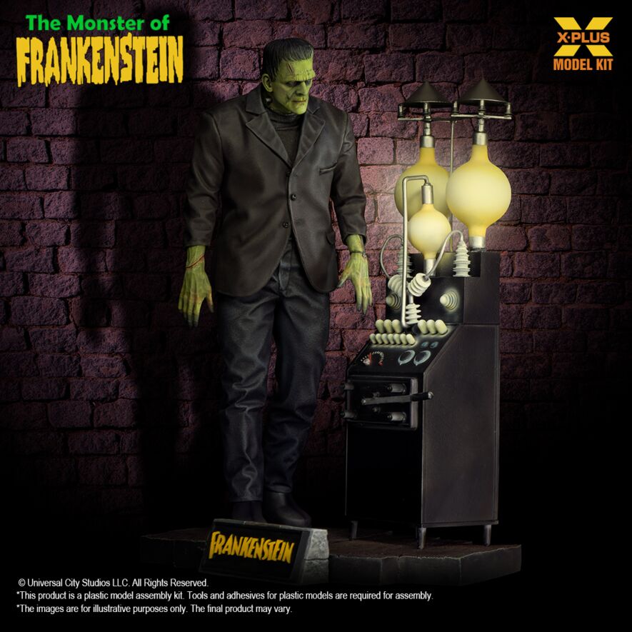 1/8 Scale The Monster of Frankenstein Plastic Model Kit