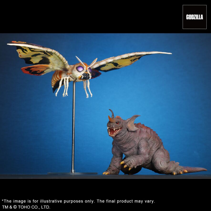 FAVORITE SCLUPTORS LINE Mothra(2001)＆Baragon(2001) Battle color Ver.