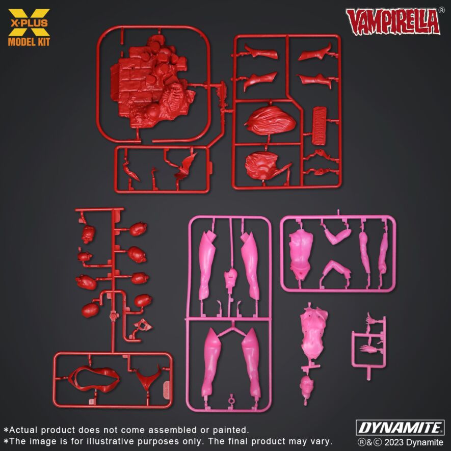 1/8 Scale Vampirella Jose Gonzalez Edition Plastic Model Kit, Glow in ...